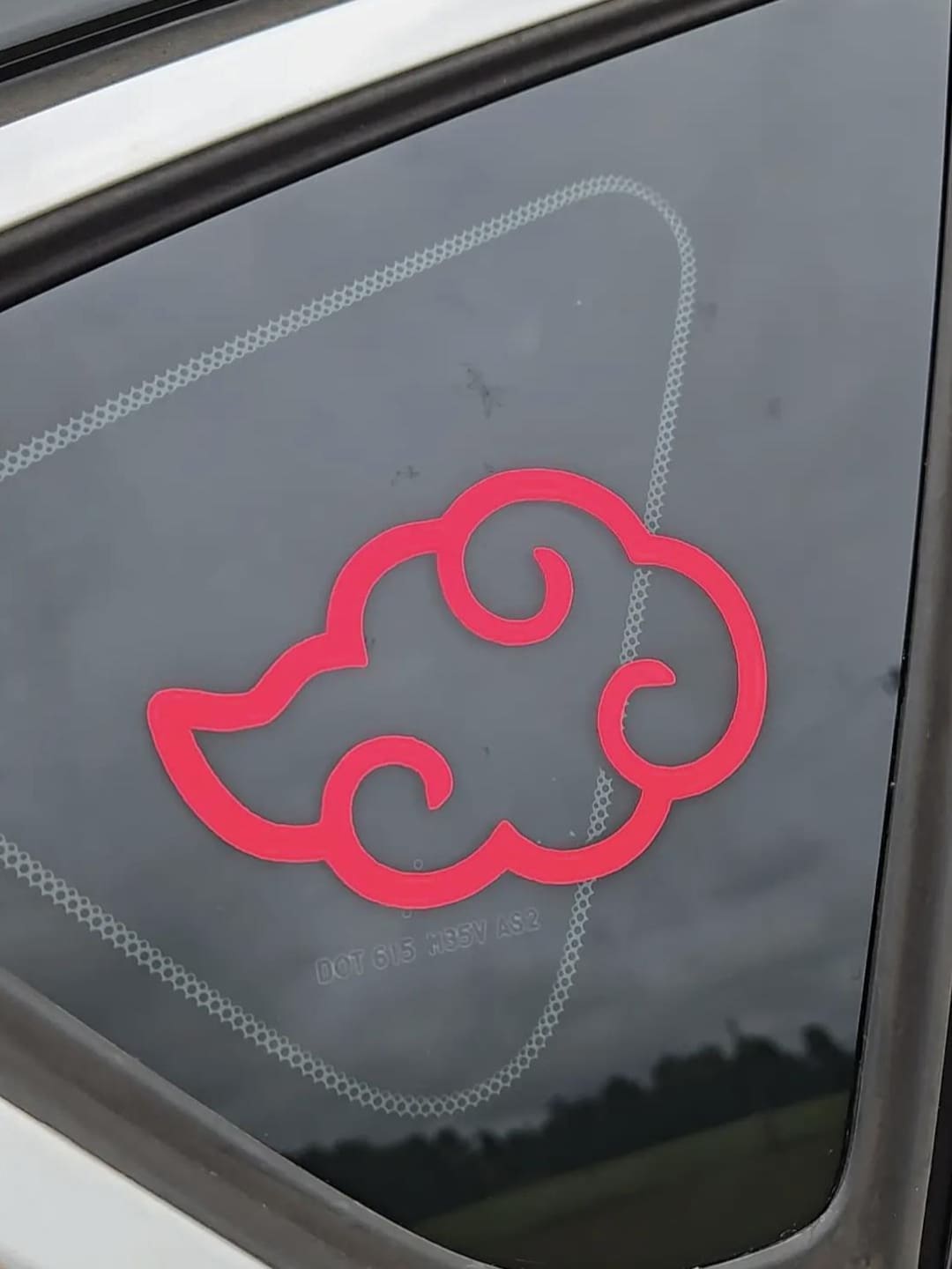 Naruto Akatsuki Cloud Sticker / Naruto Cloud Sticker / Naruto Kindle ...