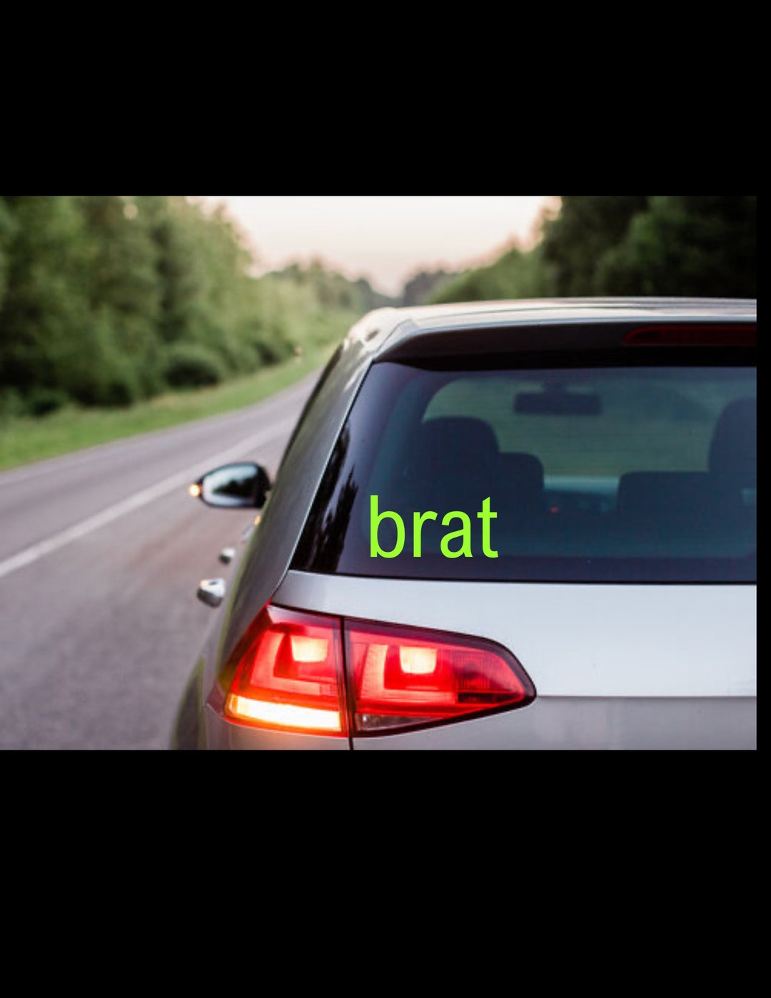 Charli XCX Brat Sticker / Charli XCX Sticker / Y2K Brat Sticker / Brat ...