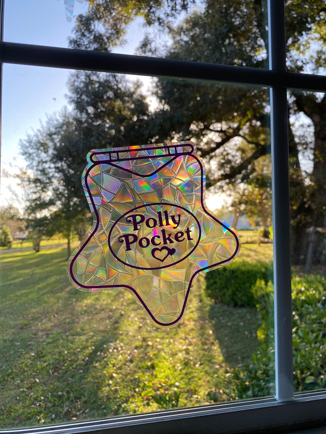 Polly Pocket Star Suncatcher / Renter Friendly / Polly Pocket Case ...