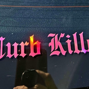Curb Killer Car Sticker – Funny New Driver Decal - Etsy