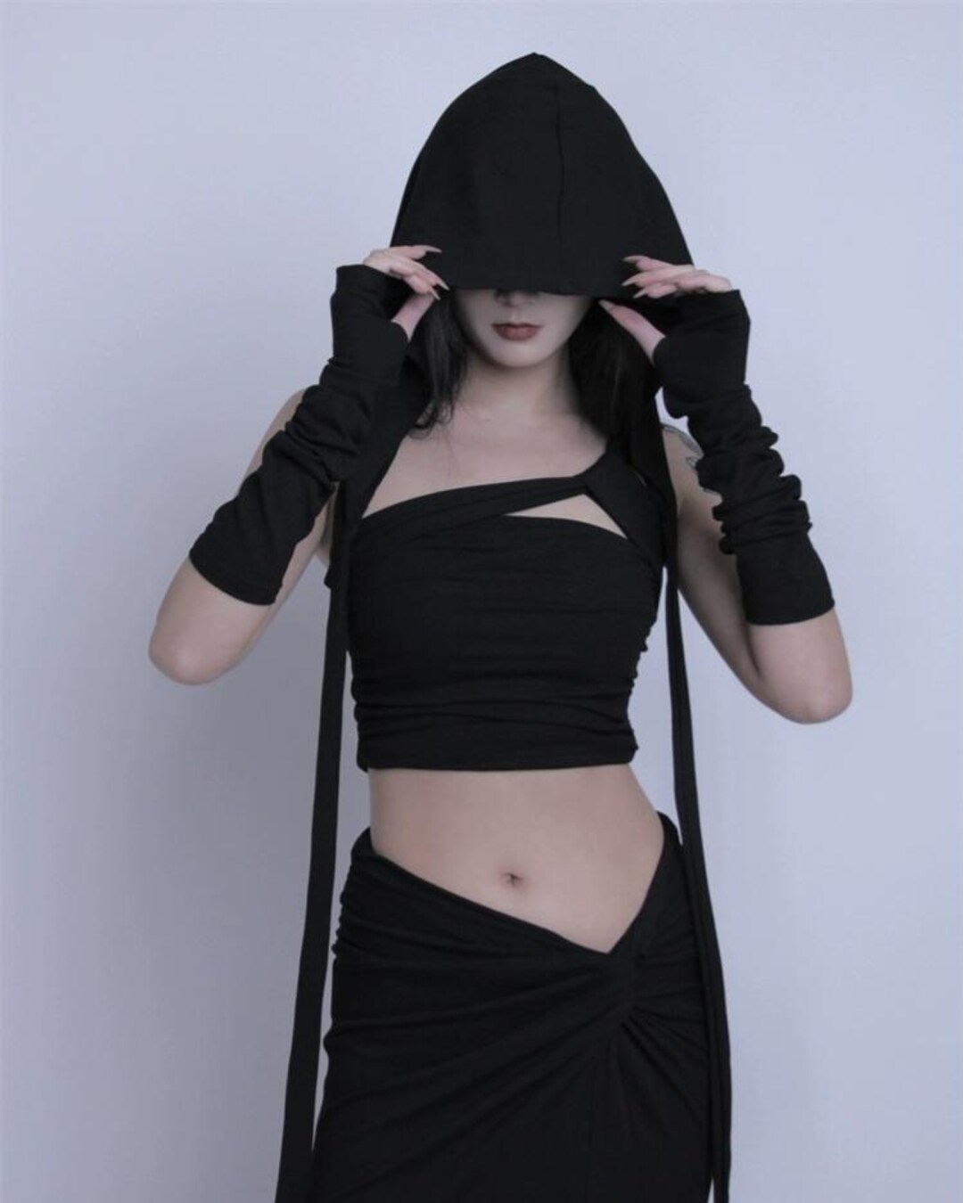 Goddess Dress Witchy Priestess Maxi Dress Bohemian Festival Clothing ...