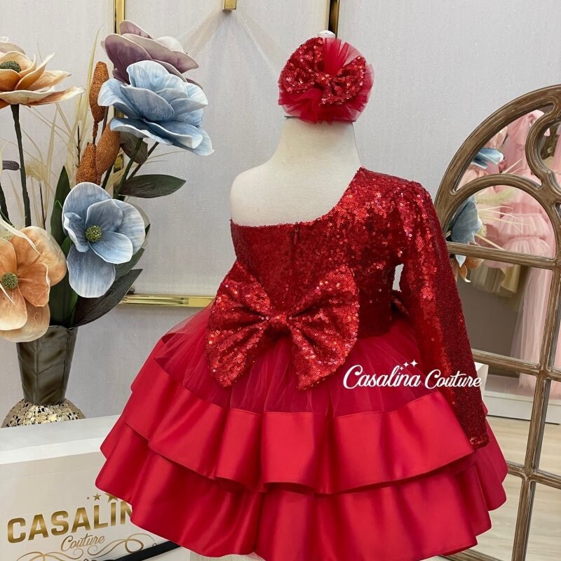 Red Baby Dress - Etsy