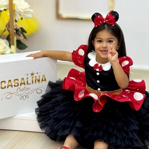 Minnie Dress Vs2 Red. Red Minnie Mouse Costume. Red Minnie Mouse for ...