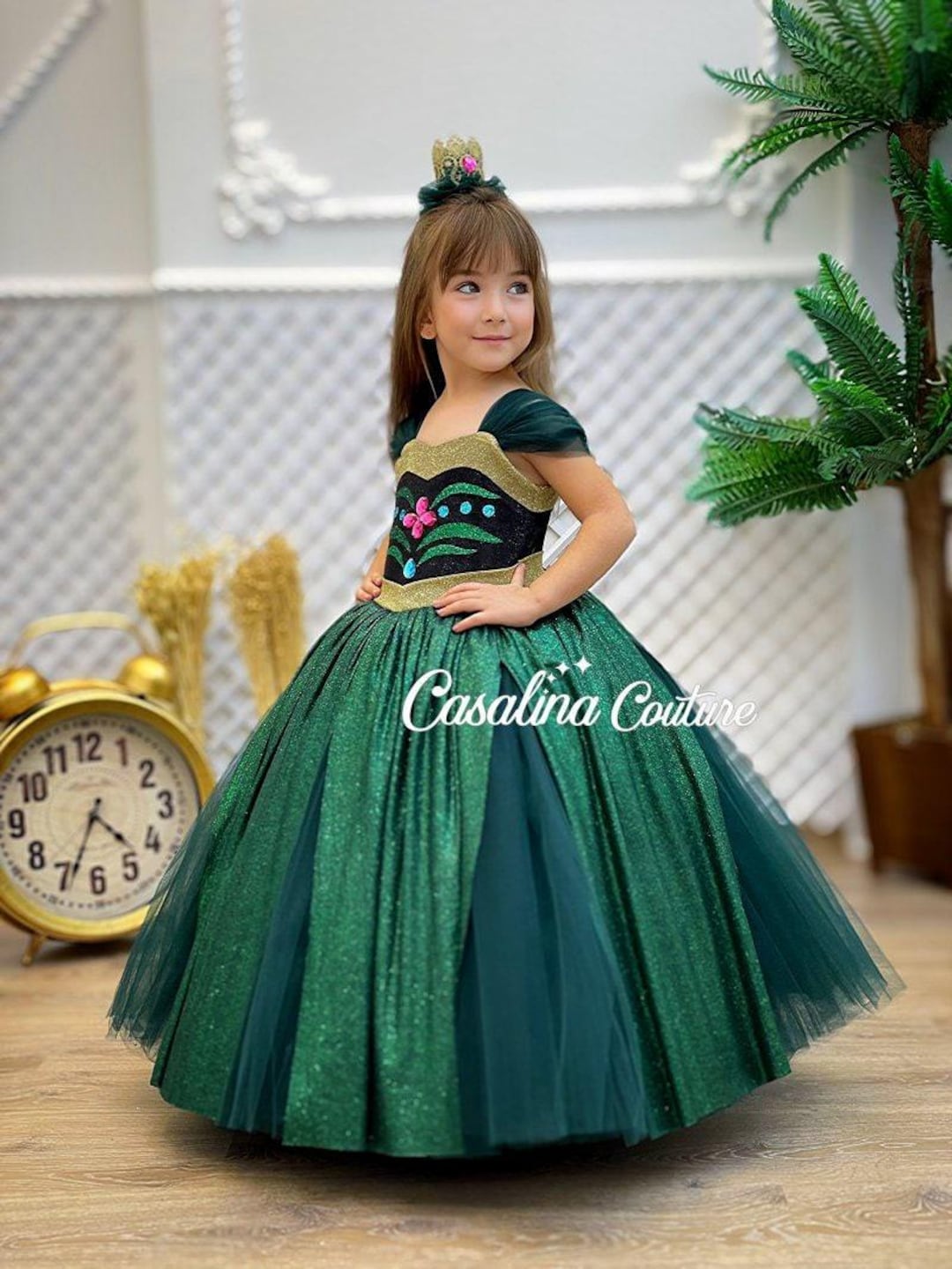 Anna Dress. Anna Princess Girl Dress, Anna Toddler Dress, Frozen Anna ...