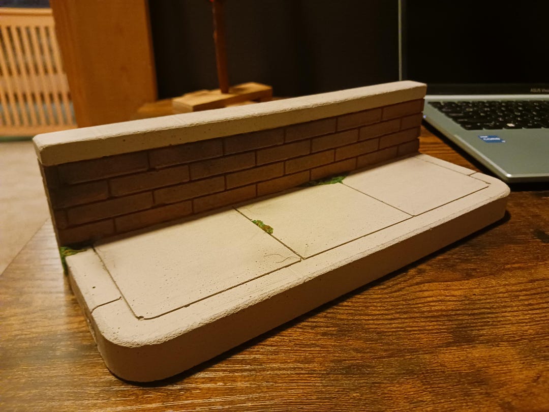 Fingerboard Obstacle Concrete Brick Ledge - Etsy