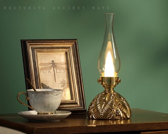 Led Kerosene Lamp - Etsy
