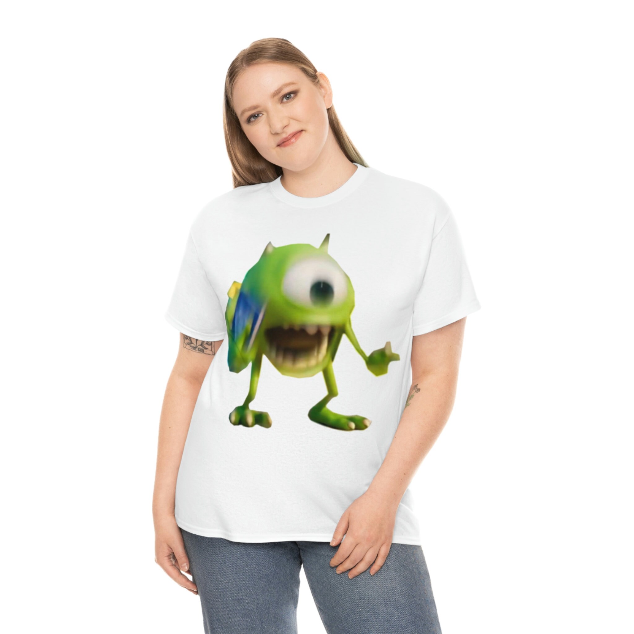 Mike Wazowski Meme T-shirt - Etsy