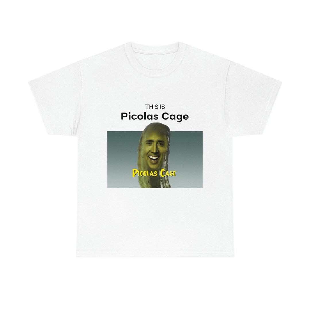 This is Picolas Cage Nicolas Gace Meme T-shirt - Etsy