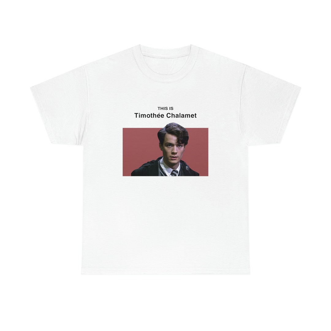 This is Timothée Chalamet Tom Riddle T-shirt - Etsy