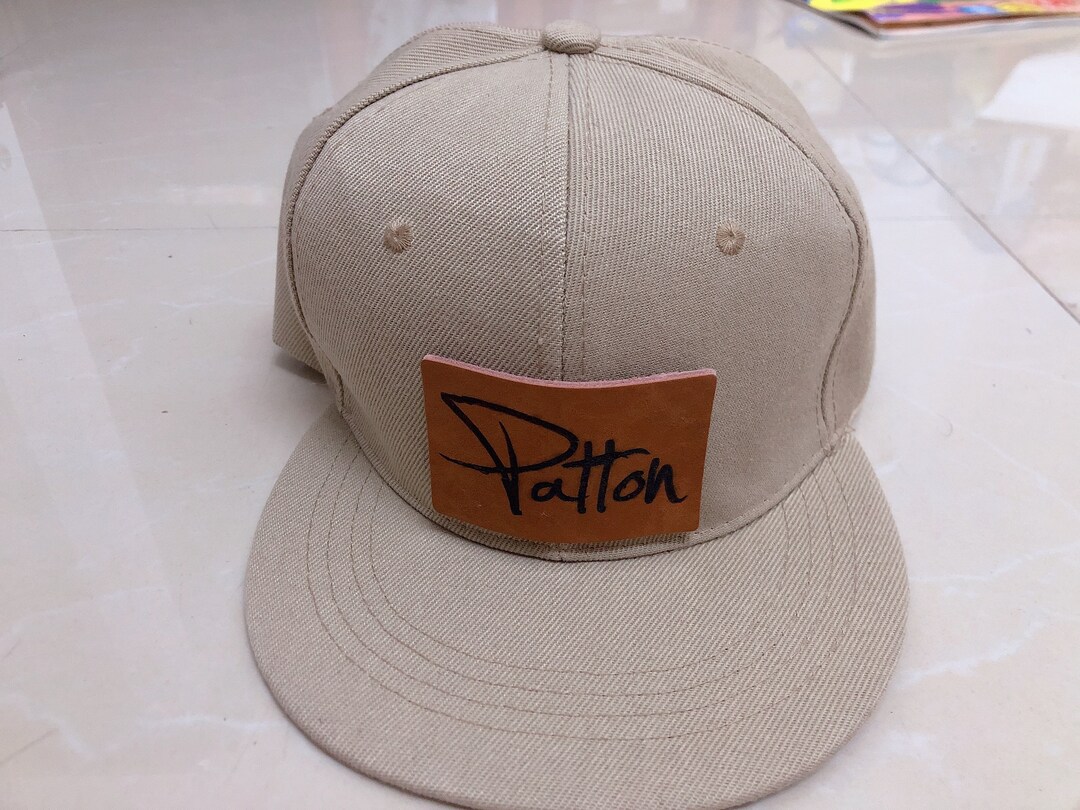 Custom Rope Hat Genuine Leather Patch Hat Vintage Gramps - Etsy