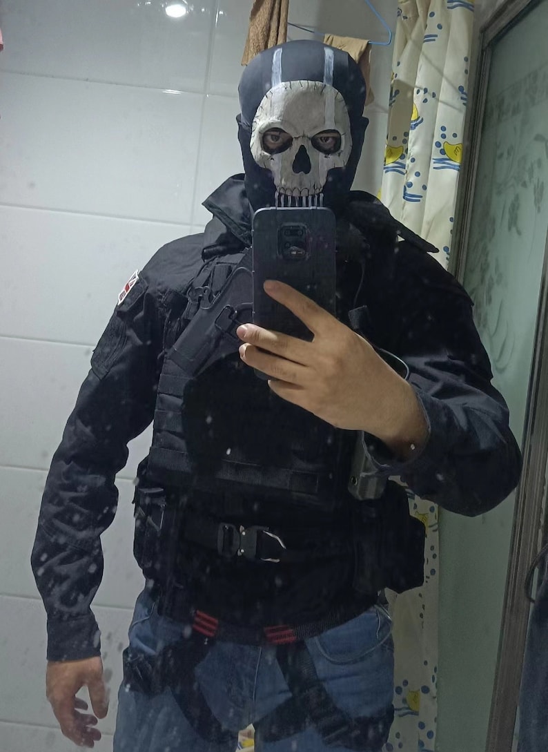 Call of Duty Ghost Cosplay Mask - Etsy Canada