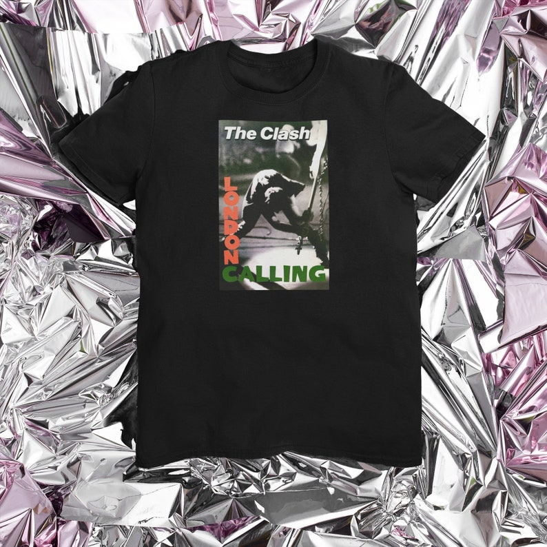 The Clash London Calling T Shirt - the Clash Vintage London Calling ...