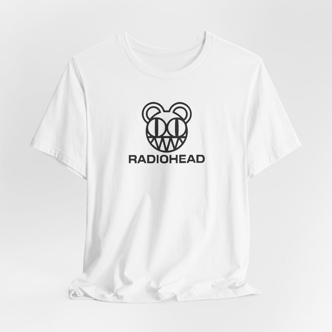 Radiohead Logo Shirt - Radiohead T Shirt - Vintage Radiohead Cotton ...