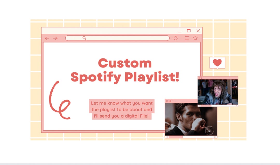 Custom Spotify Playlist Multi Fandom - Etsy