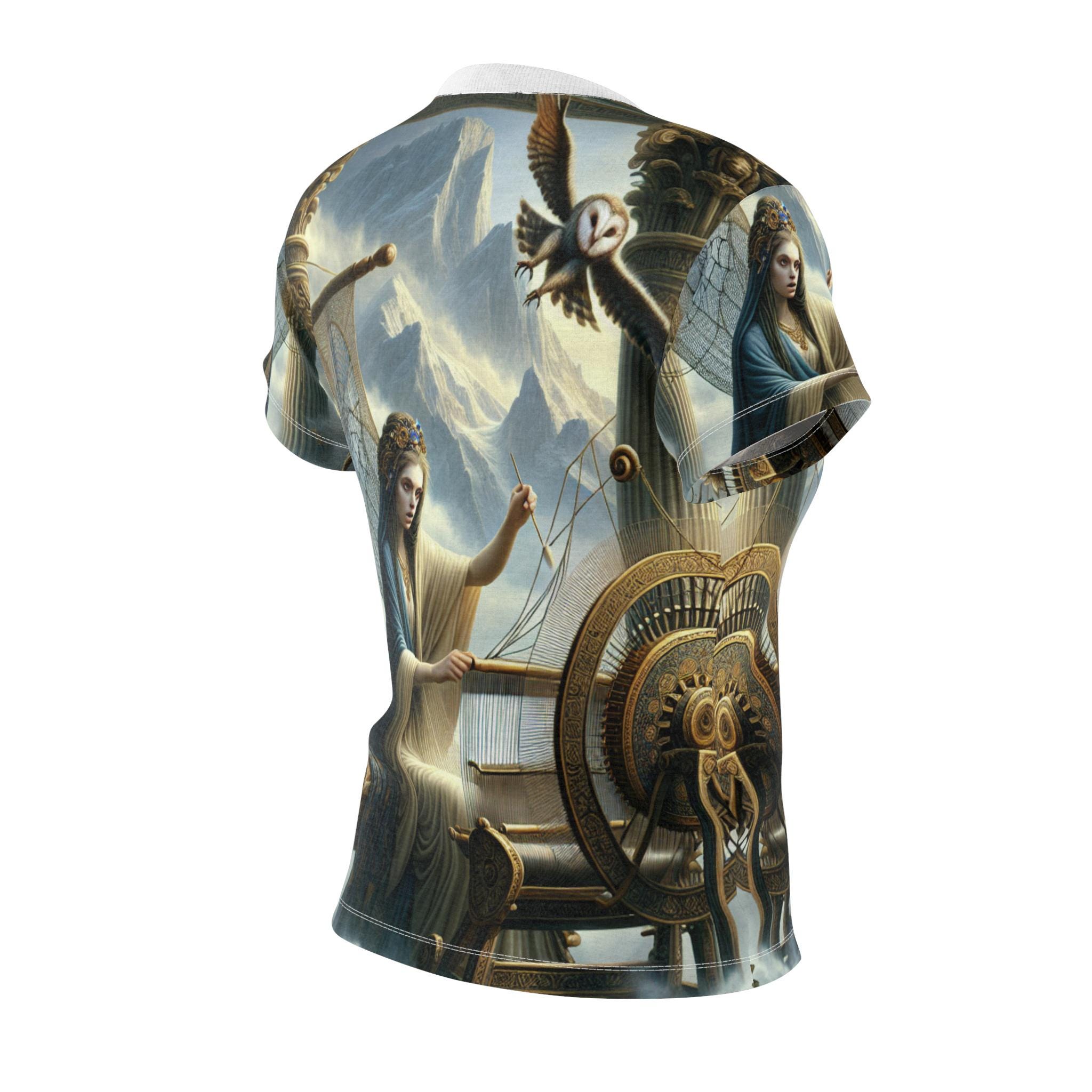 Arachne Greek Mythology Spider-themed Shirt, Cut & Sew Top, Mythical ...