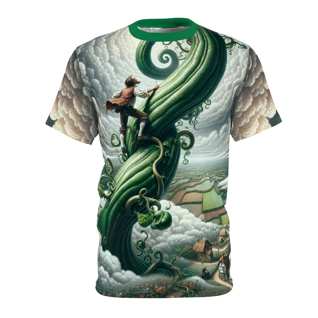 Jack and the Beanstalk Unisex Tee, English Fairytale T-shirt, European ...