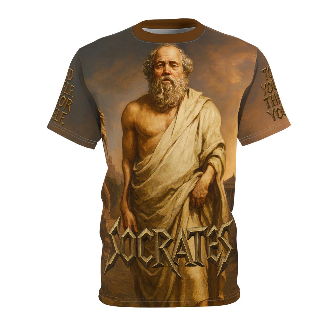 Socrates Philosopher Tee | Ancient Greek Philosophy, Socratic Dialogue ...