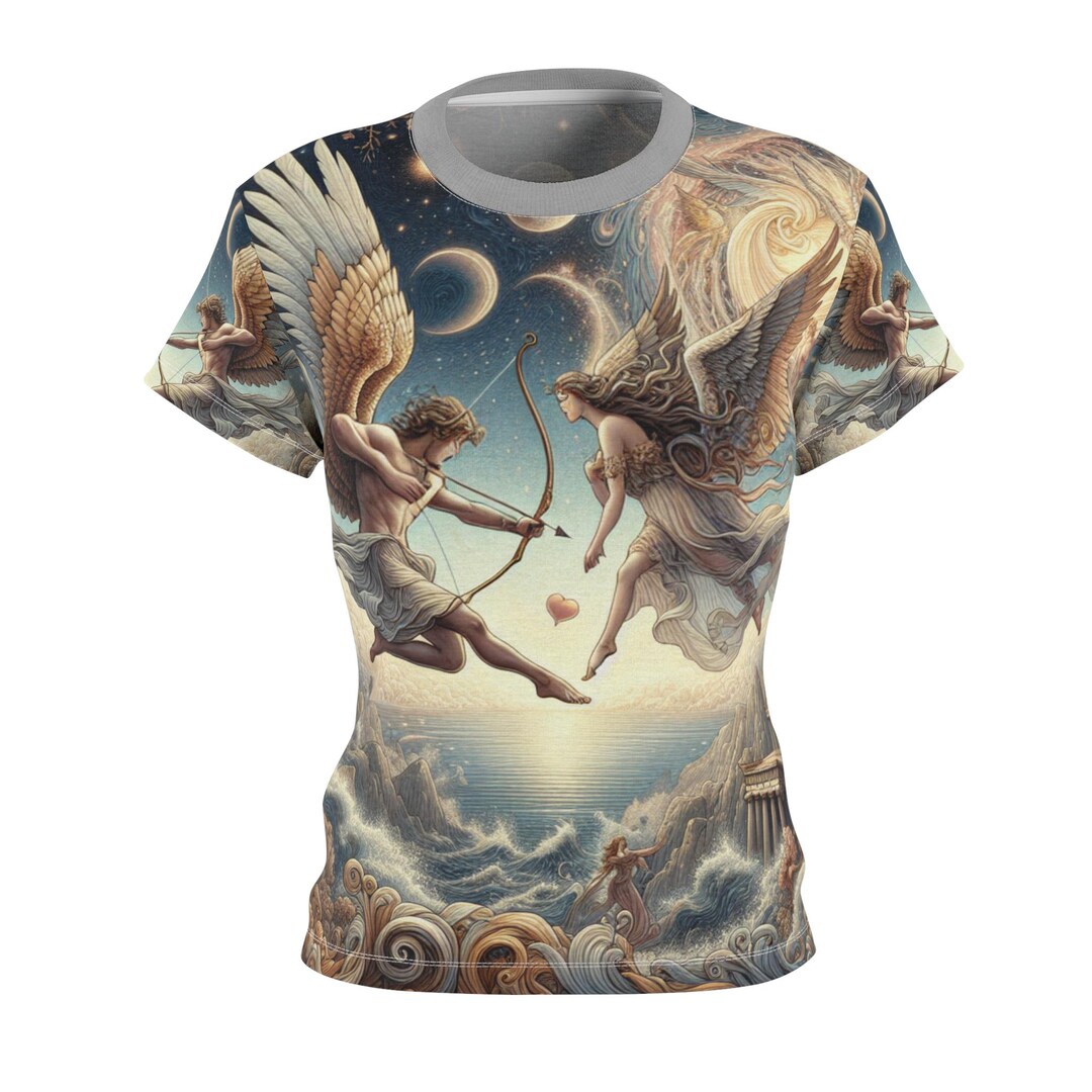 Eros and Psyche Shirt, Ancient Love Mythology Tee, Mythical Couples ...