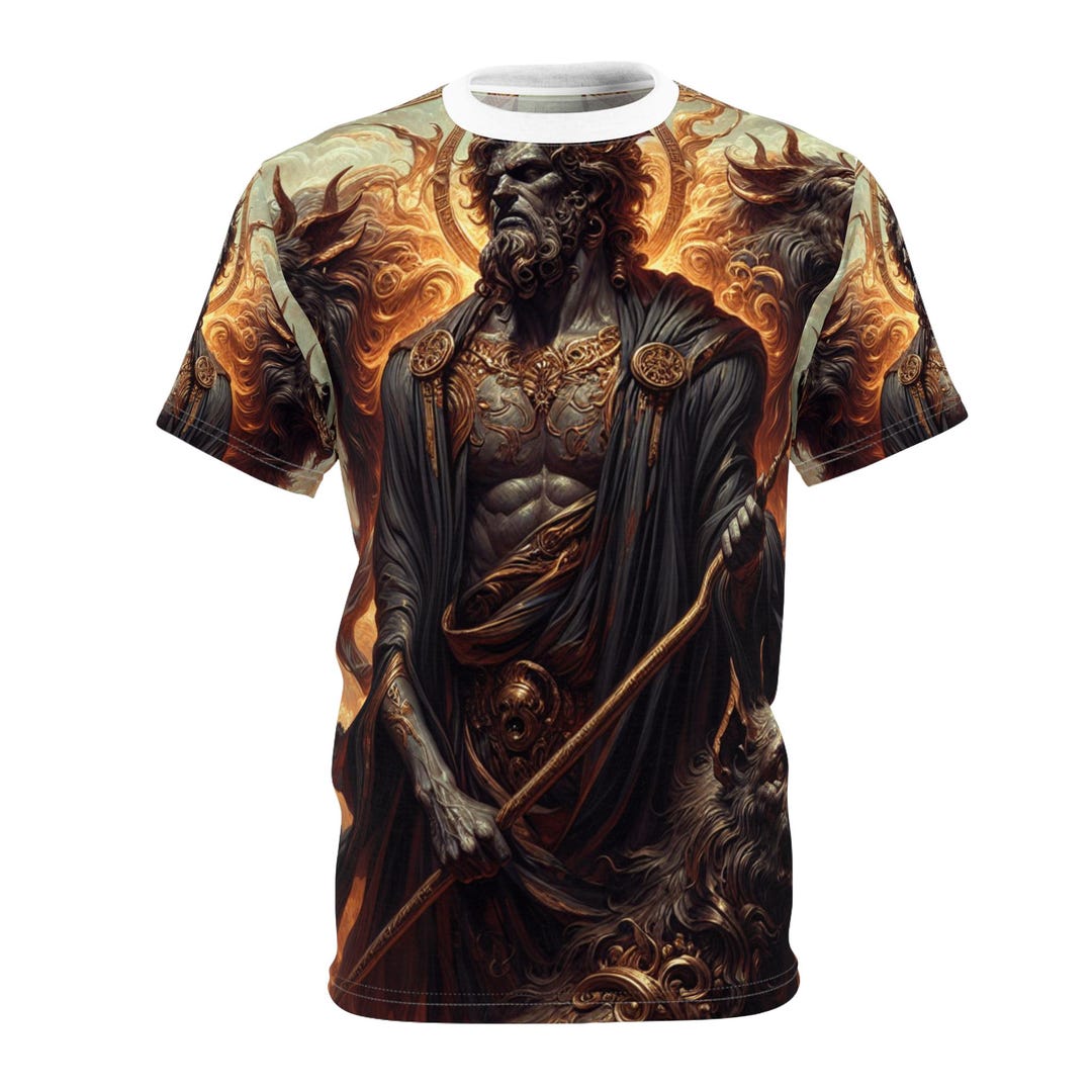 Hades, Lord of the Underworld, Greek Mythology Unisex Tee, Mythical ...