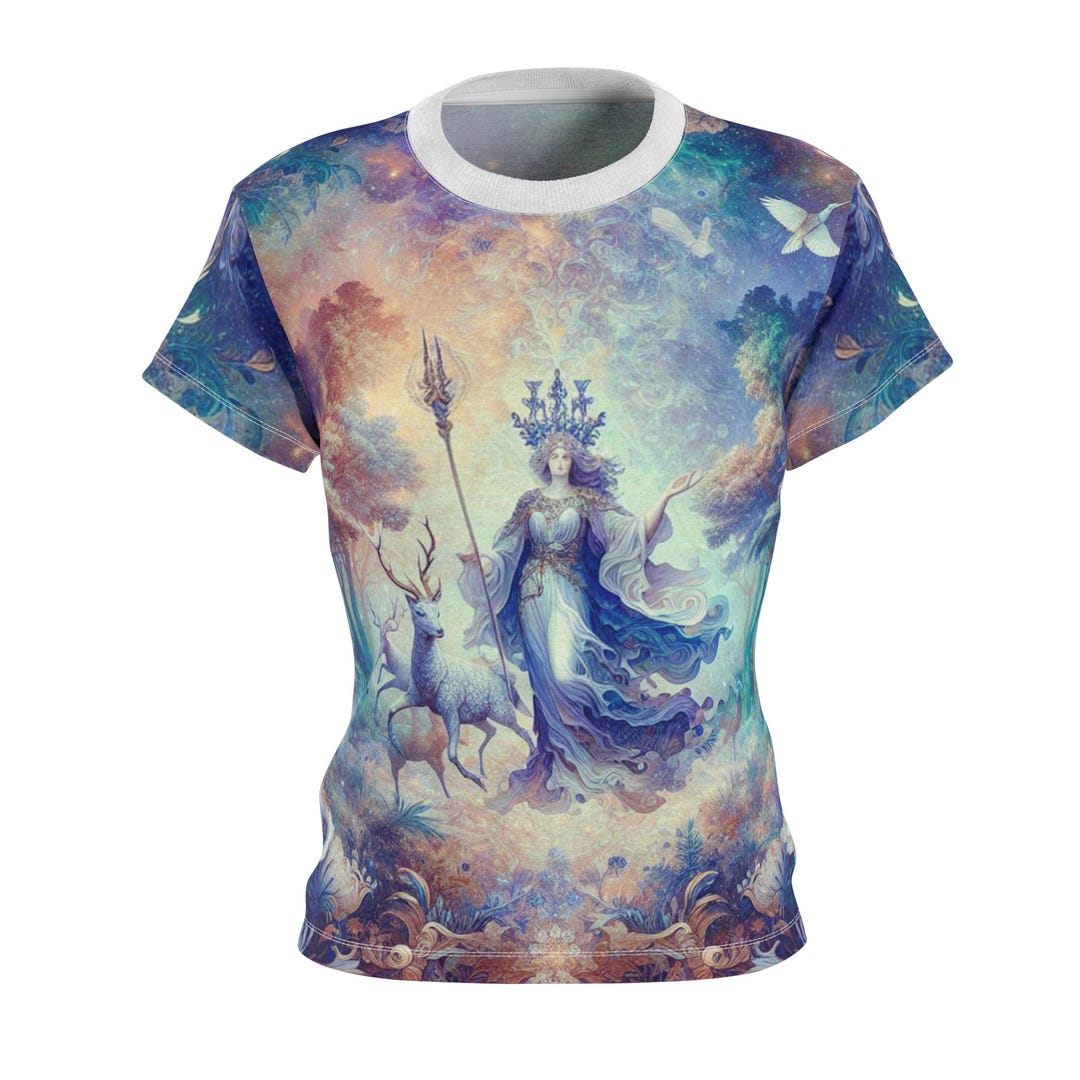 Artemis, Goddess of the Hunt, Greek Mythology Tee, Women's T-shirt ...