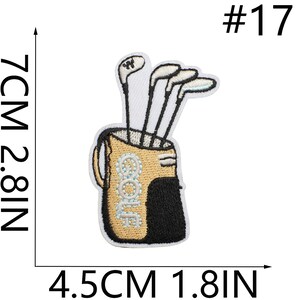 Golf Patch,sports Patches,sports Golf Club Patches,golf Cart Patch,golf ...