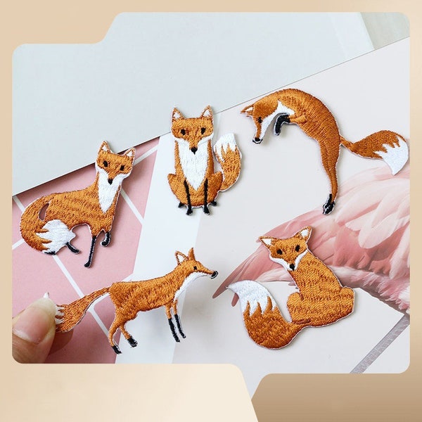 Fox Patch - Etsy