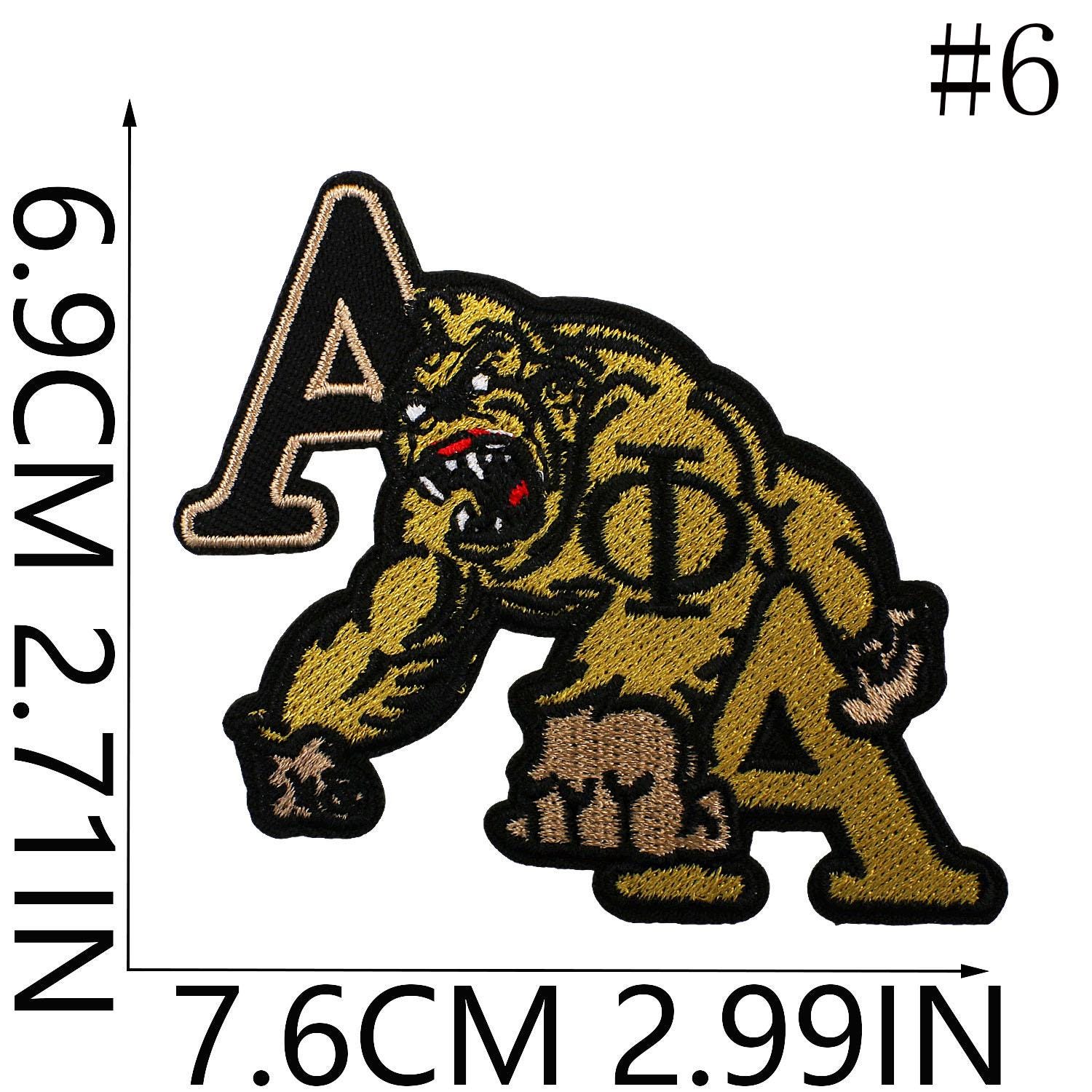 Greek Letters Patch,embroidered Iron on Applique Fraternity Patches ...