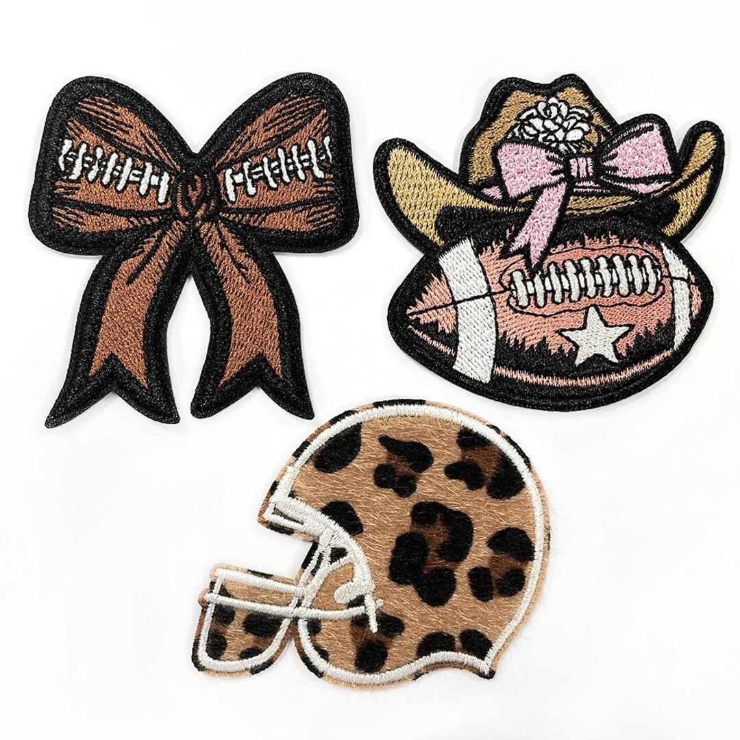 Game Day Helmet Football Sport Patches,diy Football Patches for Stadium ...