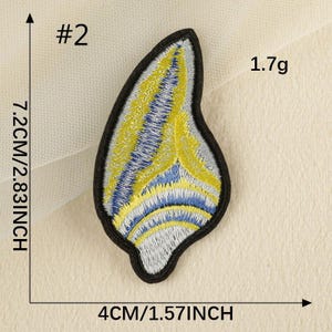 Sea Creatures Applique Patch,shell Patch, Conch Patch, Starfish Patch ...