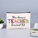 Teacher Survival Kit, Teacher Gift, Personalized Teacher's Name Makeup ...
