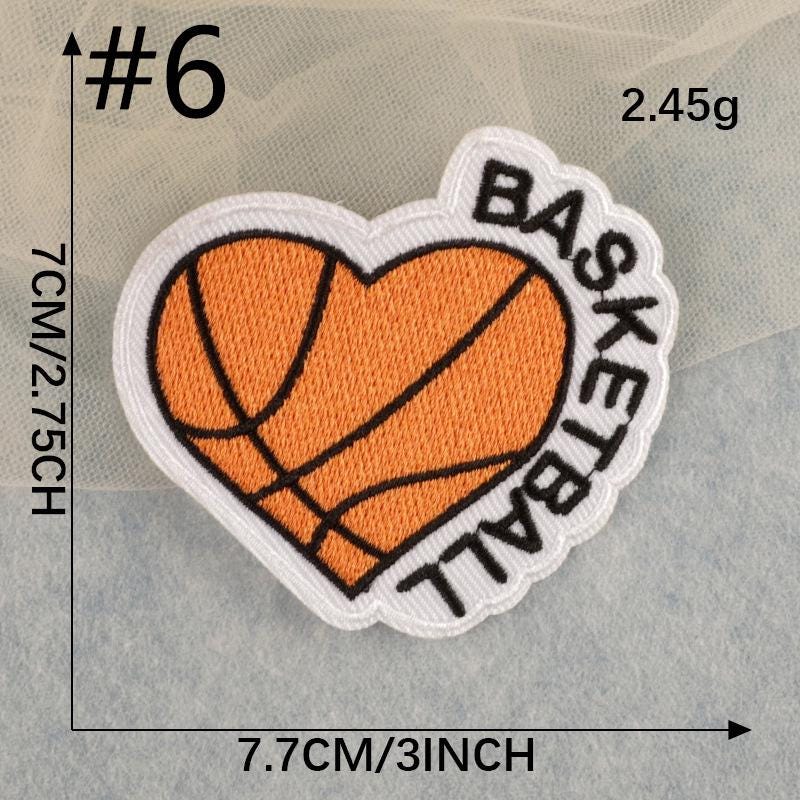 Basketball Team Patches,basketball Sports Games Embroidered Patches ...