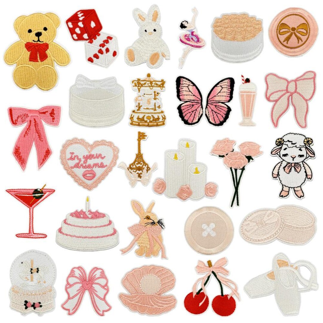 Pure Color Patches Iron on Badges,cute Embroidered Patch Designs for ...