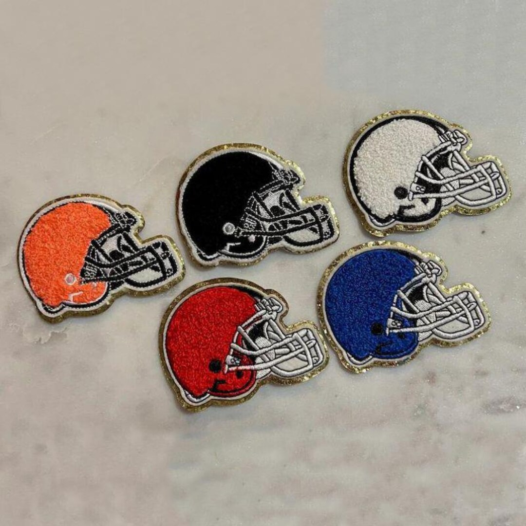Game Day Helmet Football Sport Patches,chenille Game Day Patch,diy ...