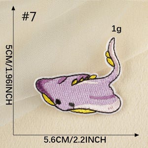Sea Creatures Applique Patch,shell Patch, Conch Patch, Starfish Patch ...