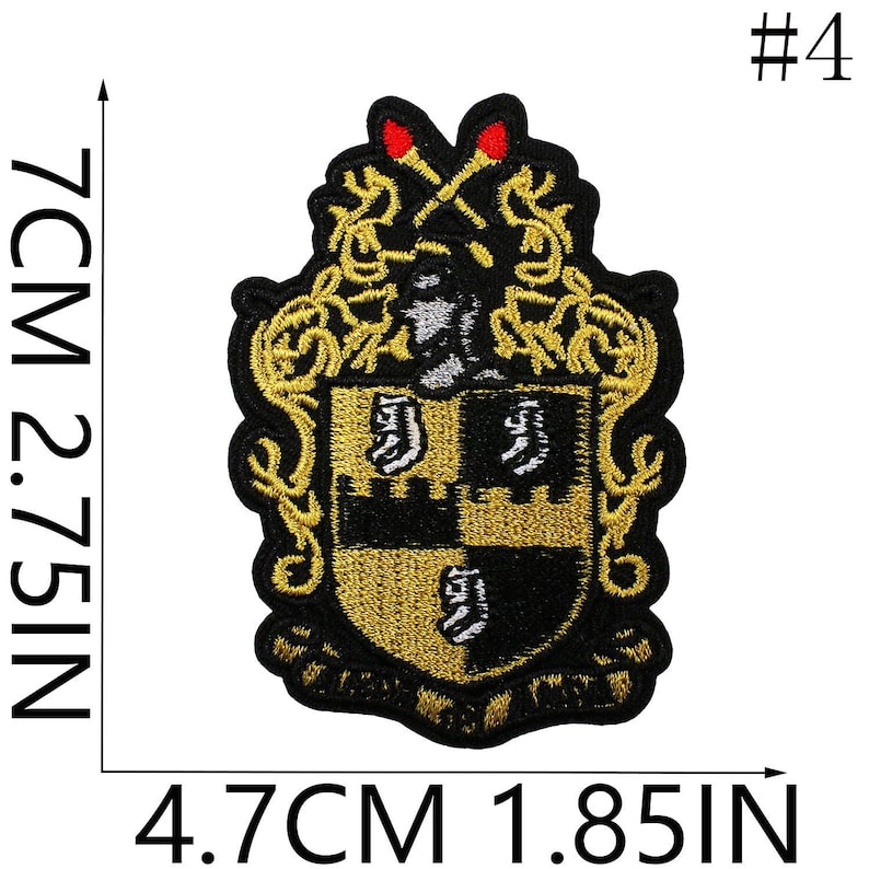 Greek Letters Patch,embroidered Iron on Applique Fraternity Patches ...