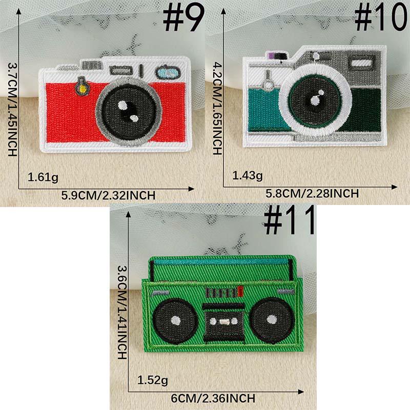Camera Patches,vintage Camera Embroidered Patch,retro Camera Iron on ...