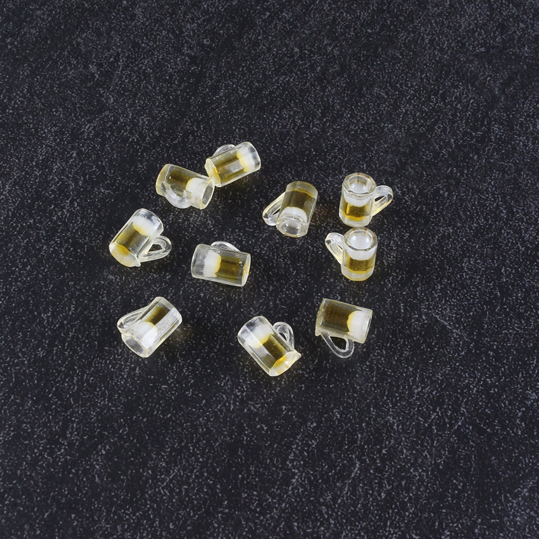 Miniature Beer Mugs, 10PCS Mini Beer Mugs for Decoration, Miniature ...