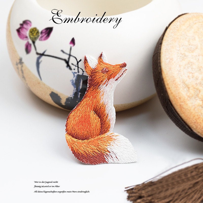 Fox Patch - Etsy