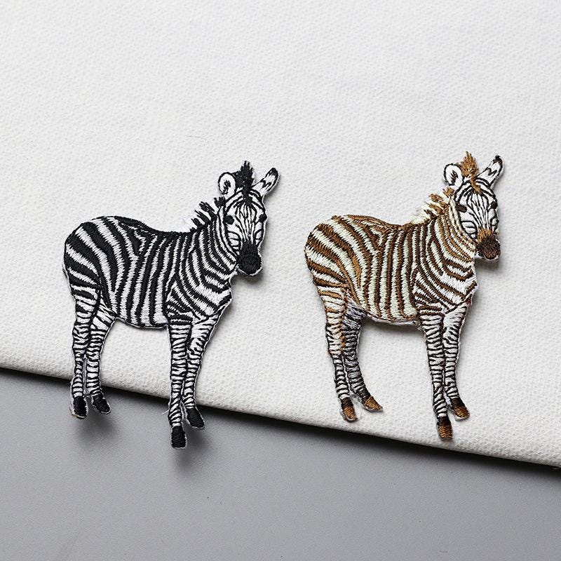 Animal Patches,animal Embroidered Patch,zebra Patch,tiger Patch ...