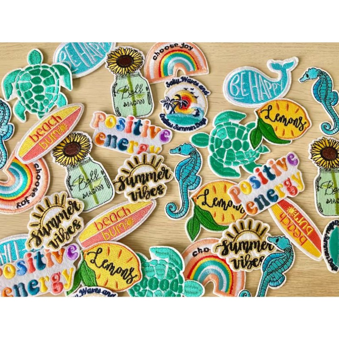 Summer Patches,surfing / Beach Babe Patches,summer Vibes/ Nature ...