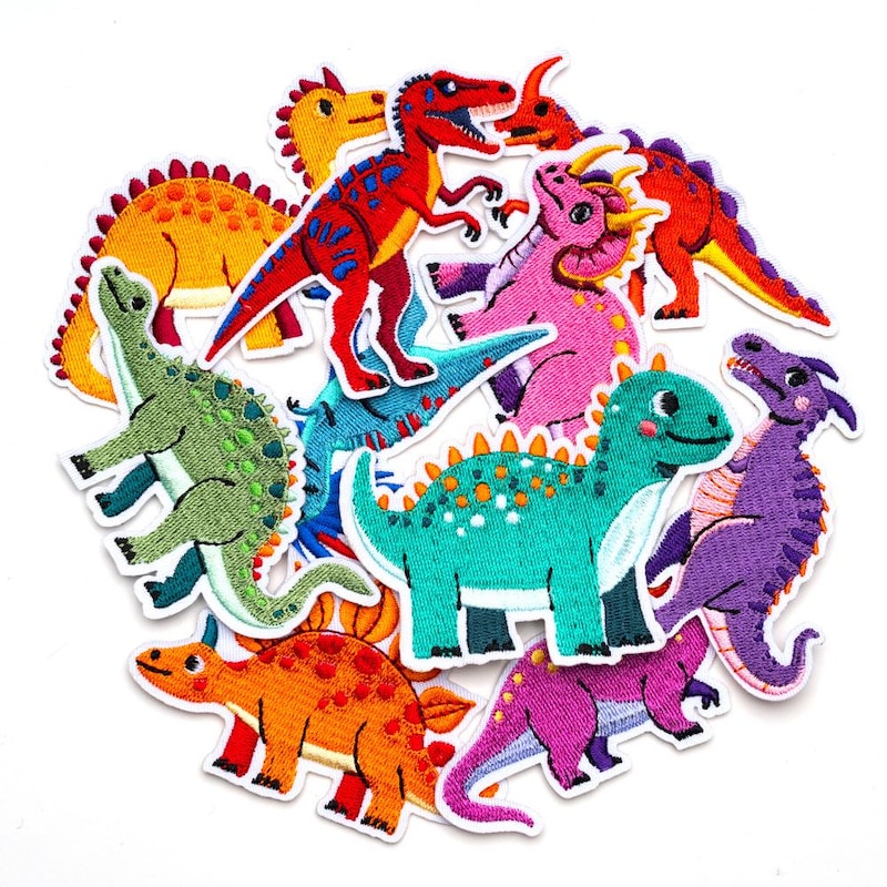 Dinosaur Patch - Etsy