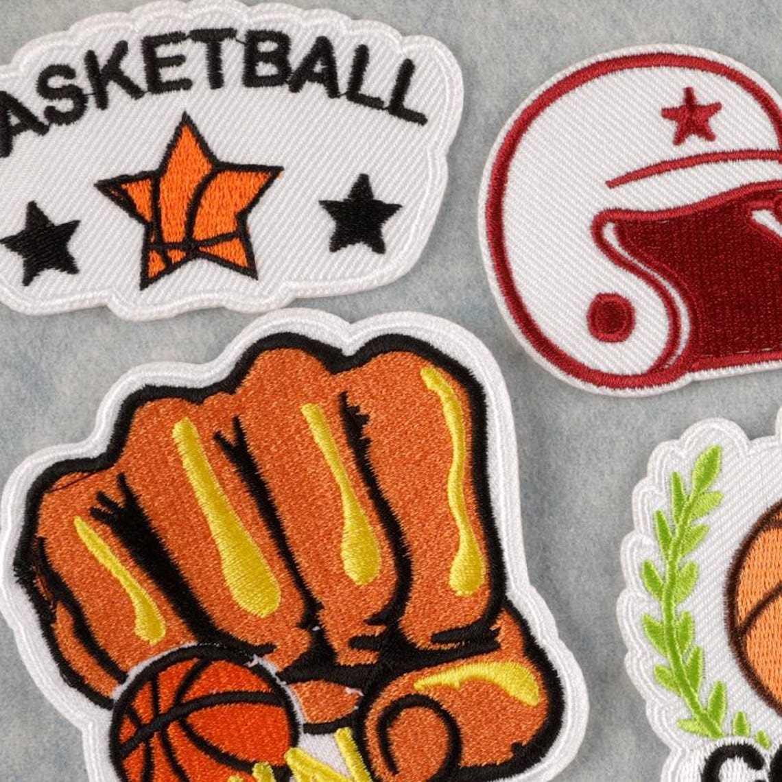 Basketball Team Patches,basketball Sports Games Embroidered Patches ...
