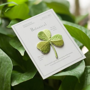 Four Leaf Clover Patch, Embroidered Clover Patch, Lucky Clover Patch ...