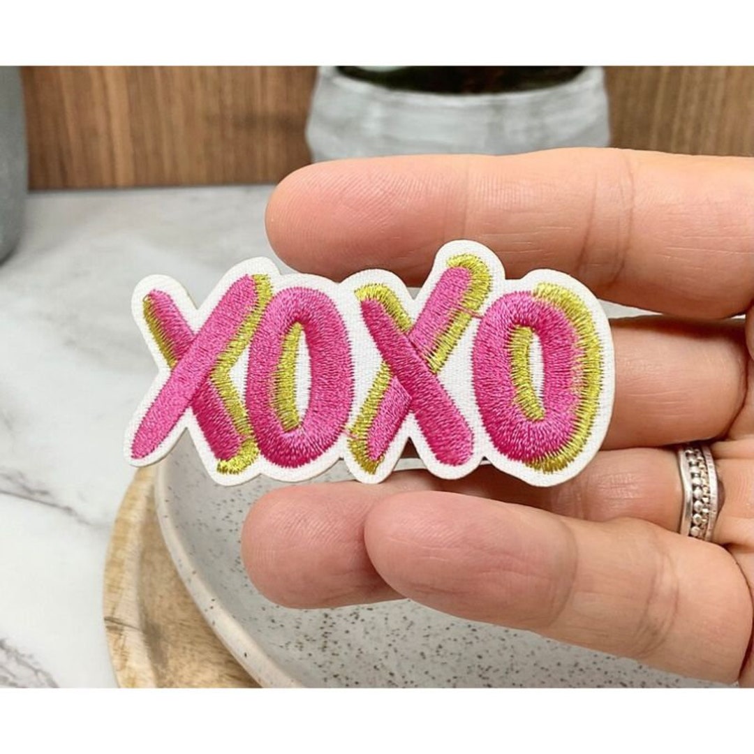 XOXO Patch,embroidered DIY Badge,girls Teen Backpack Jacket Accessory ...