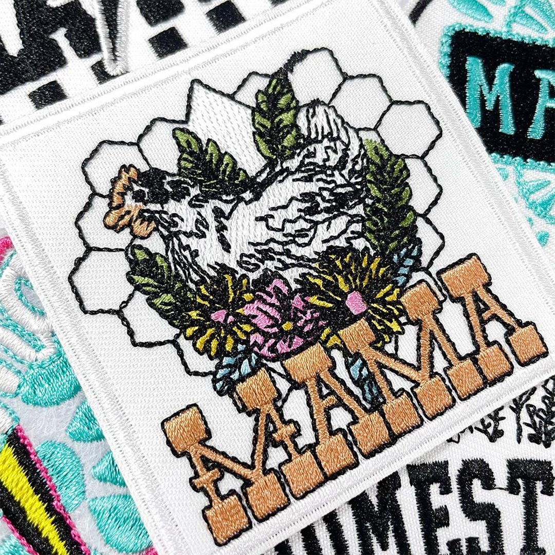 Mama Patch,mama Applique Embroidery Patch,iron on Patch - Etsy