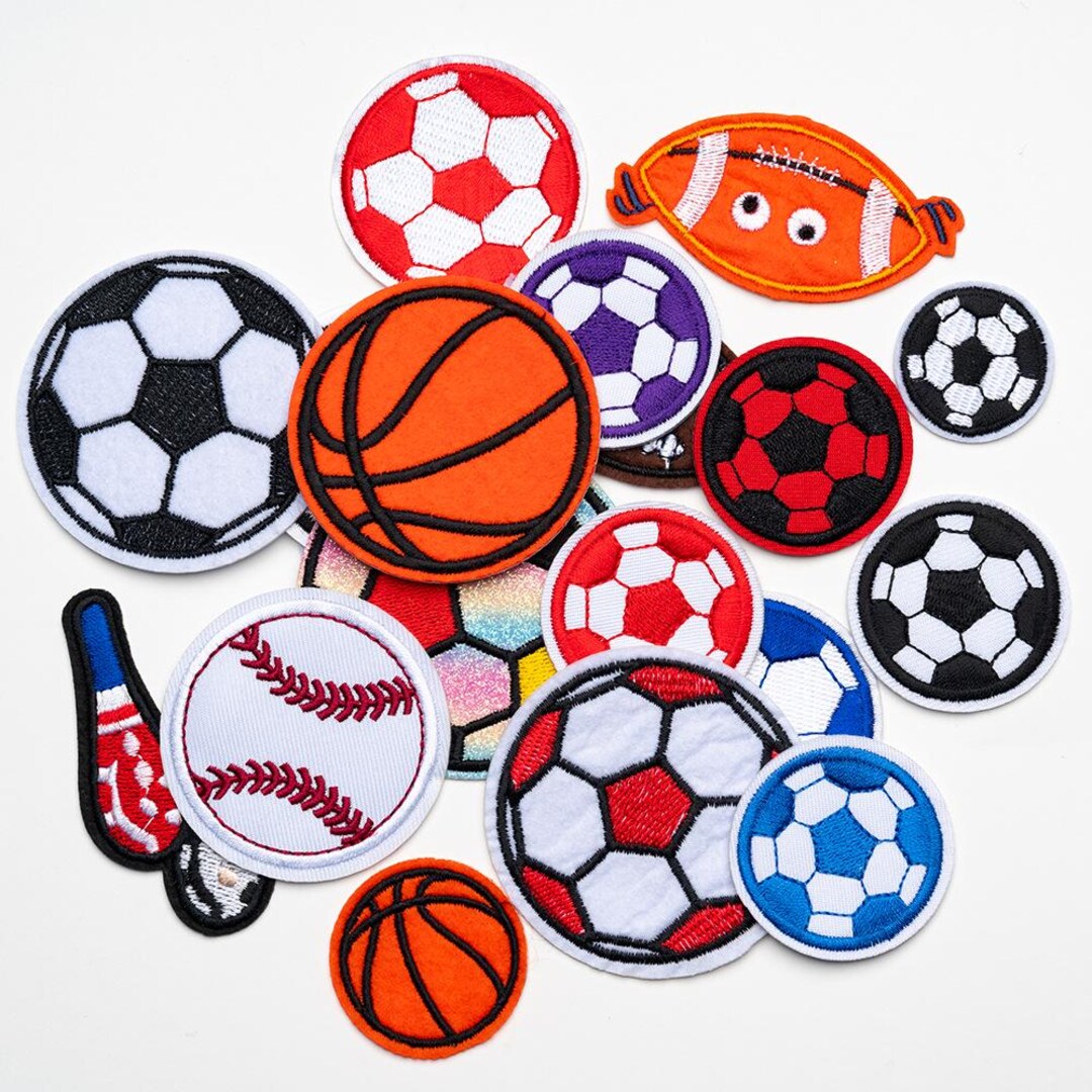 Sports Balls Patch,embroidery Sports Patches,football Patch,basketball ...
