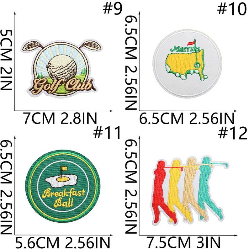 Golf Patch,sports Patches,sports Golf Club Patches,golf Cart Patch,golf ...
