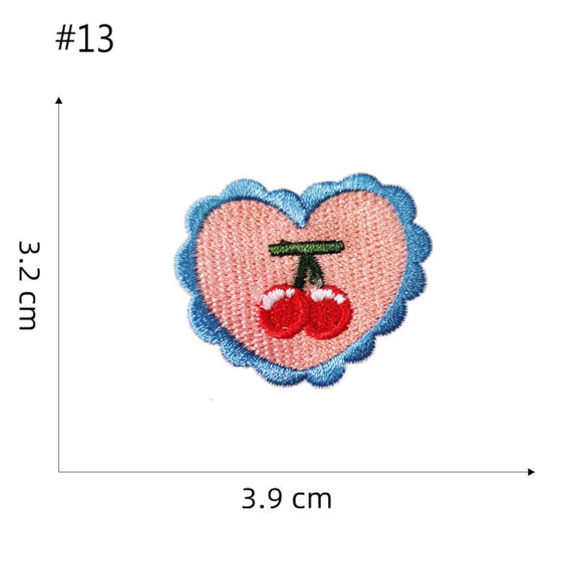 Rainbow Heart,love Heart Patch,heart Applique for Clothing Bags Hats ...