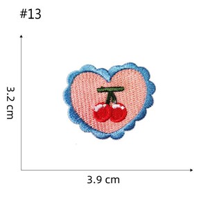 Rainbow Heart,love Heart Patch,heart Applique for Clothing Bags Hats ...