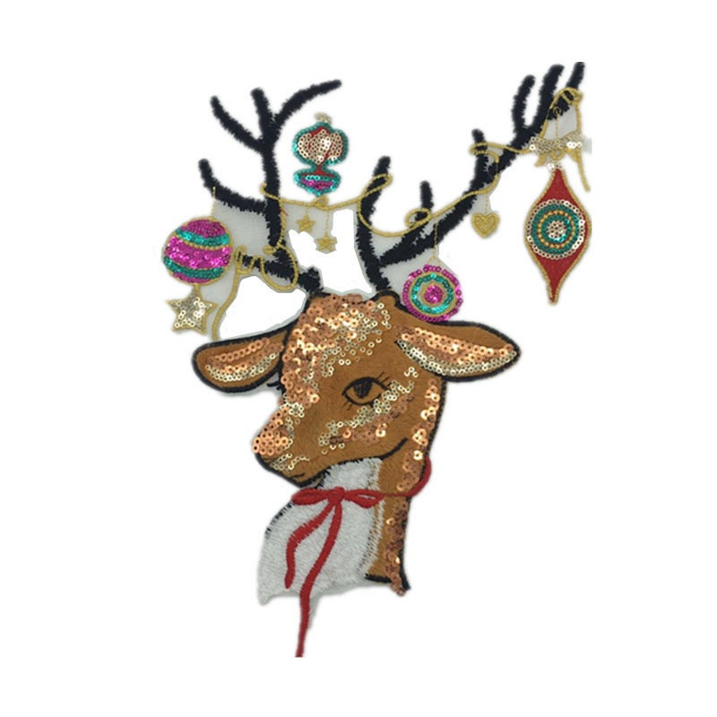 Deer Applique - Etsy